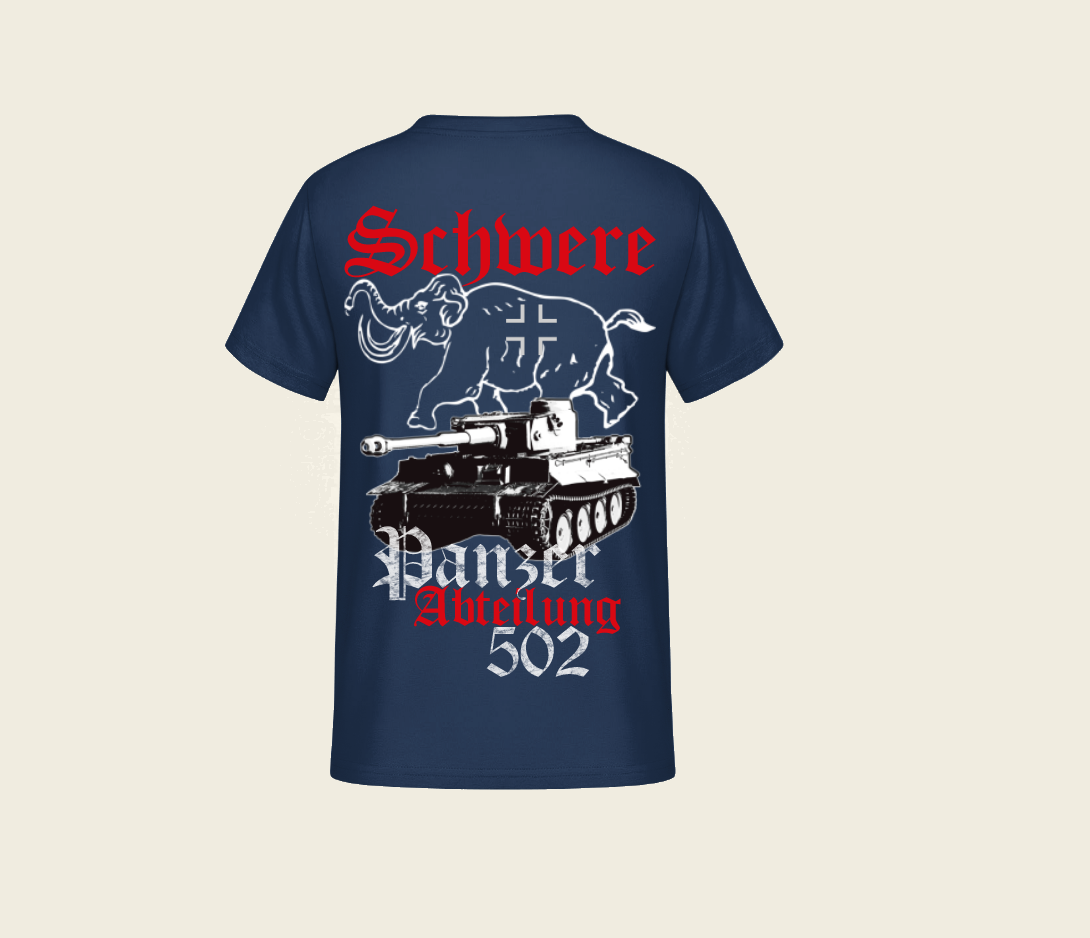 Schwere Panzerabteilung 502 T-Shirt - Wehrmacht1945.de