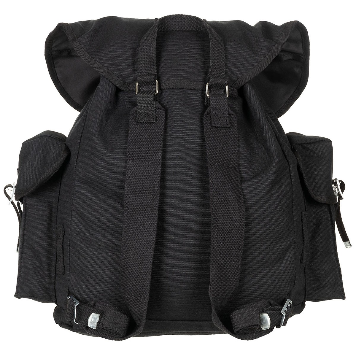 BW Rucksack, schwarz, Canvas - Wehrmacht1945.de