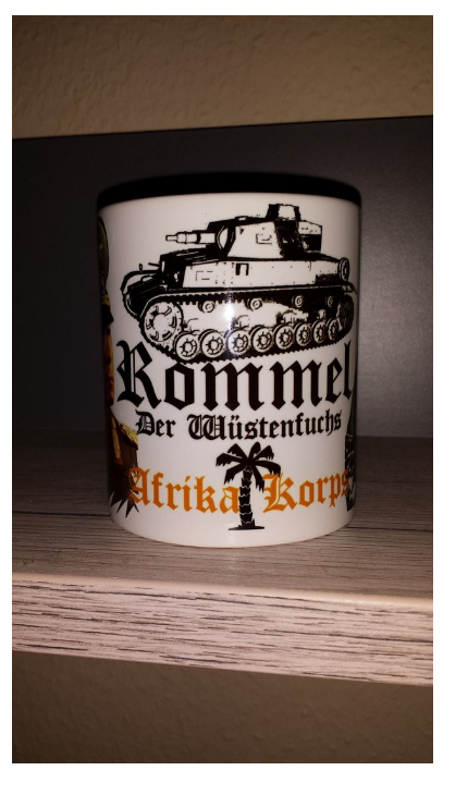 Erwin Rommel 4 Tassen - Wehrmacht1945.de