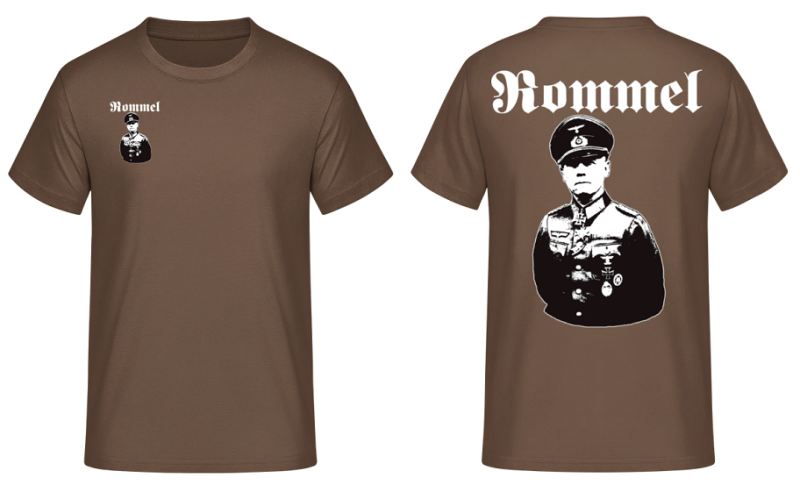 Erwin Rommel T-Shirt - Wehrmacht1945.de