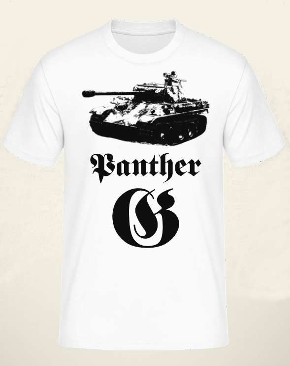 Panther G Panzer T-Shirt - Wehrmacht1945.de