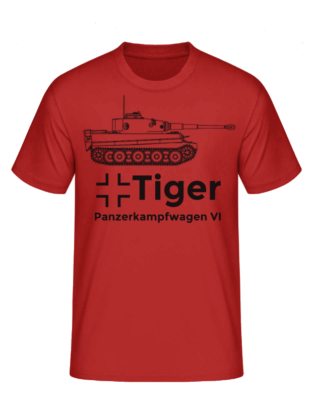 Tiger Panzer T-Shirt - Wehrmacht1945.de